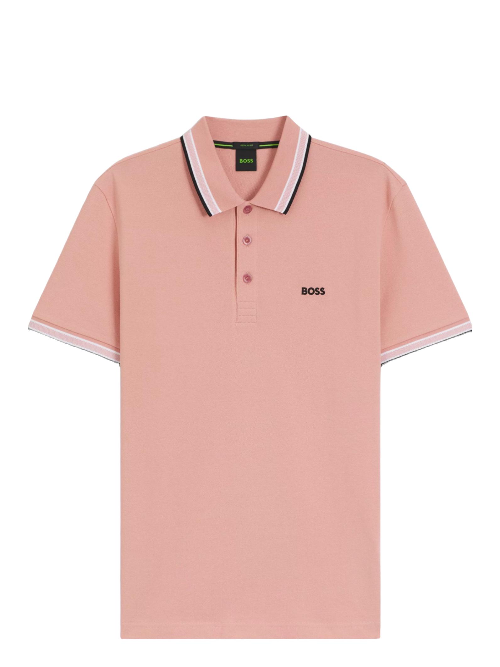 HUGO BOSS Boss Hugo Boss Logo Embroidered Short-Sleeved Polo Shirt